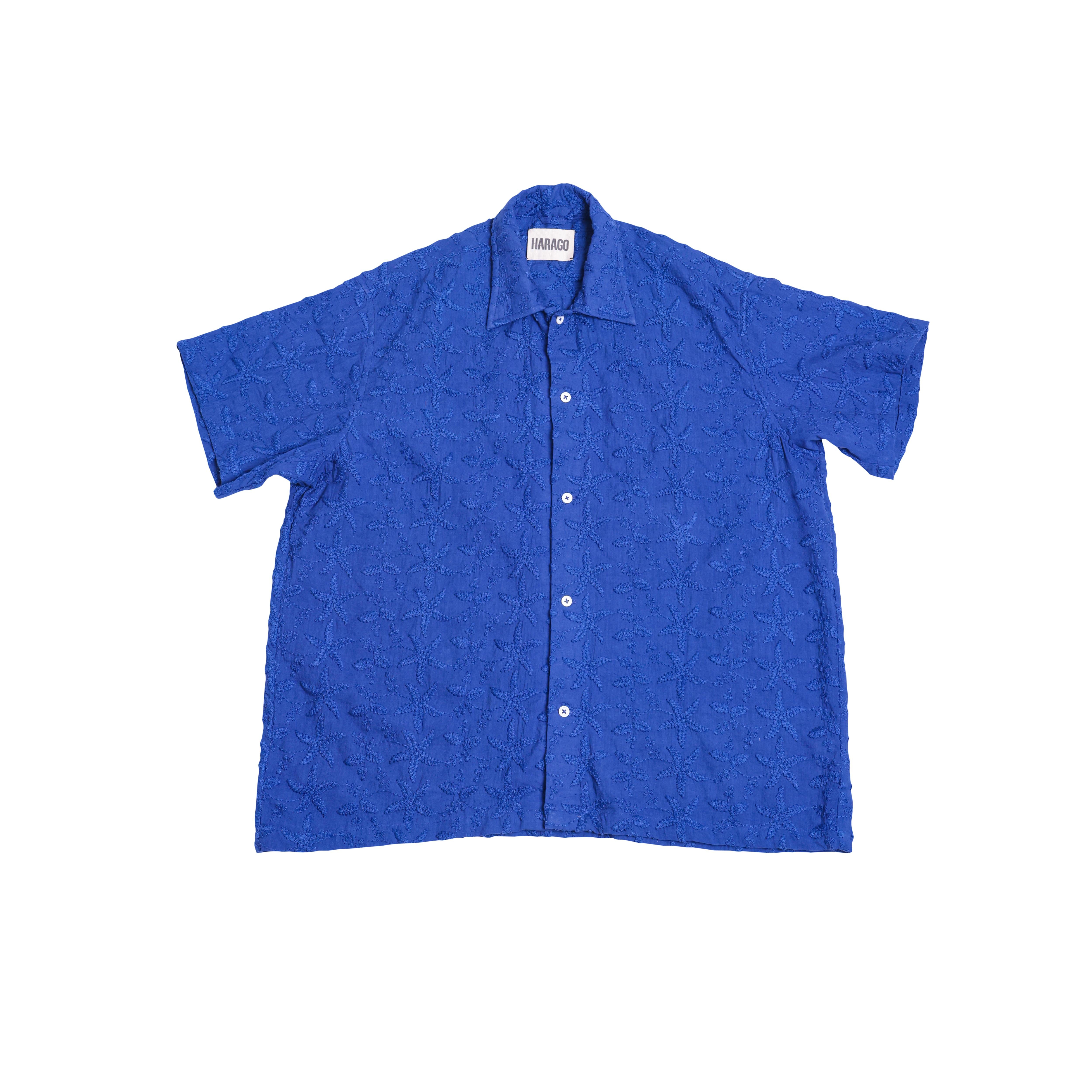 Mono Tone Embroidered Shirt – HARAGO